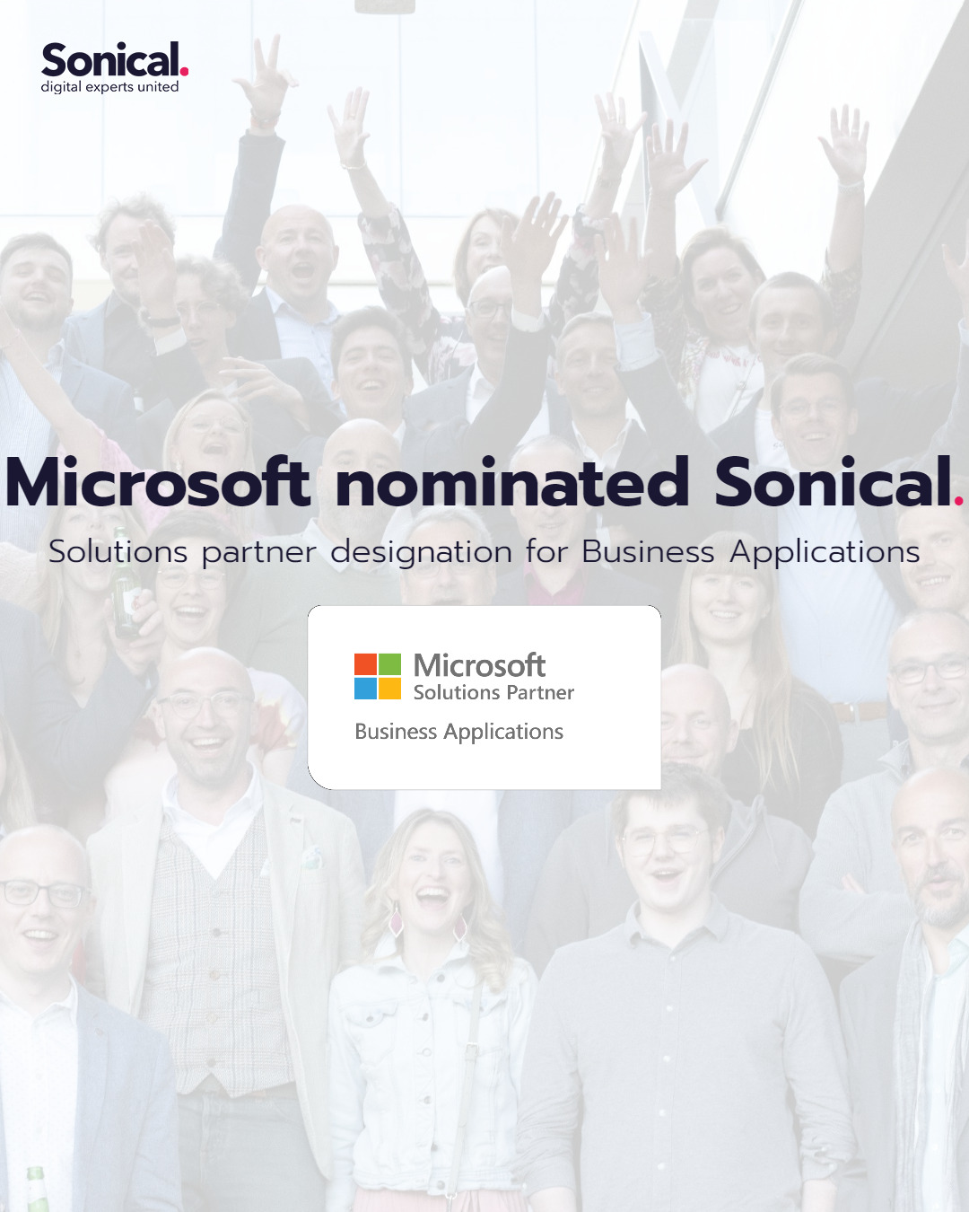 Microsoft Solutions Partner for Business Applications - Sonical